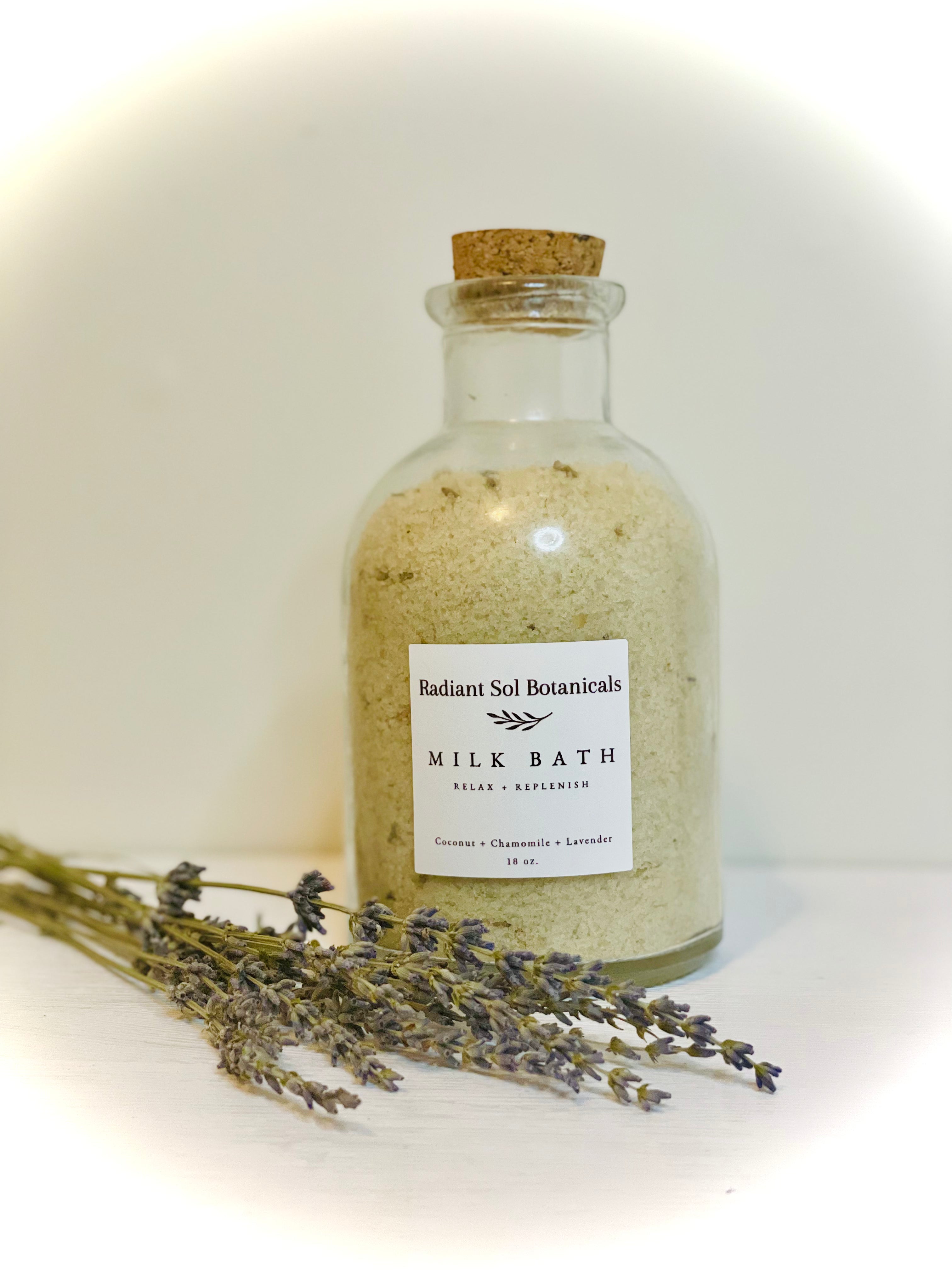 Milk Bath – Radiant Sol Botanicals